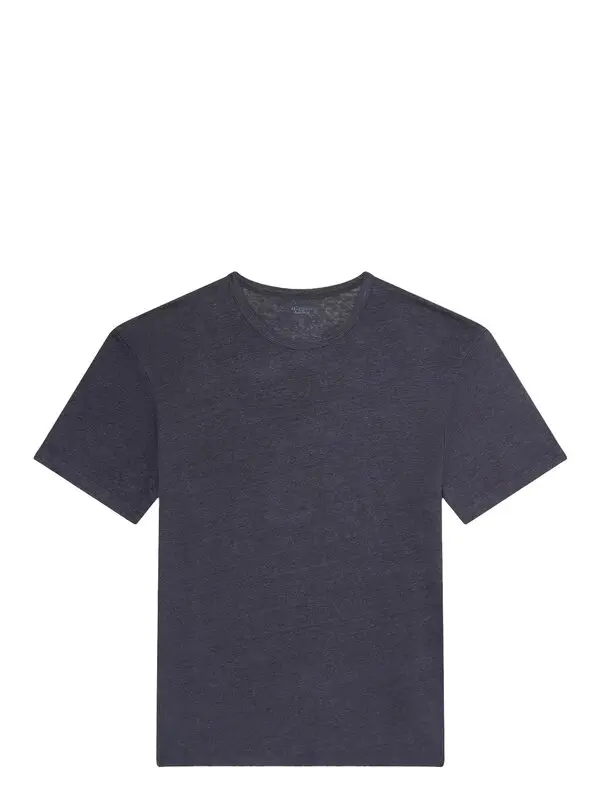 Hartford Linen-jersey T-shirt - Gray