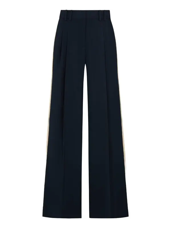 Serena Bute Twill Serena Trouser - Navy