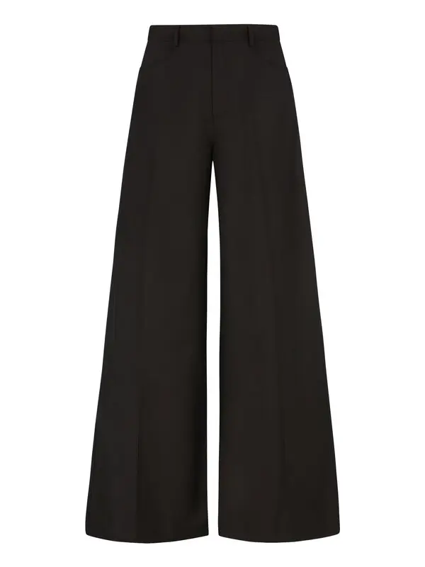 Serena Bute Wide Leg Jean - Brown