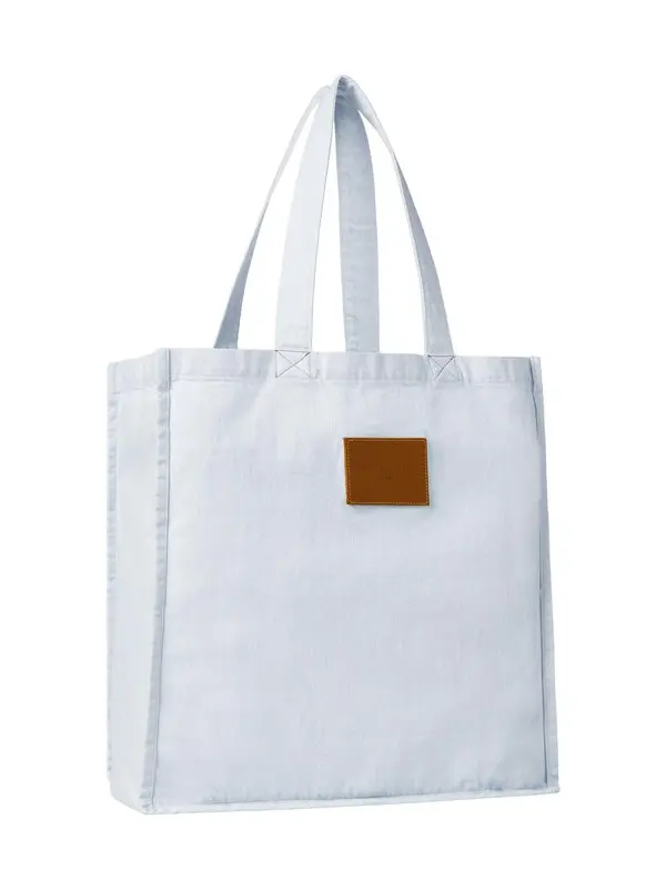 Serena Bute Denim Tote Bag - Blue