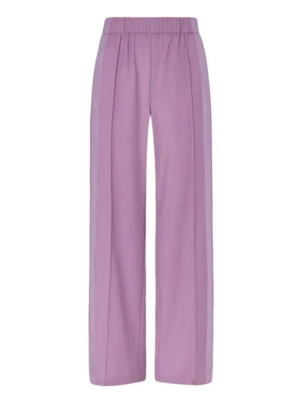 Serena Bute Wool Straight Leg Jogger - Lavender