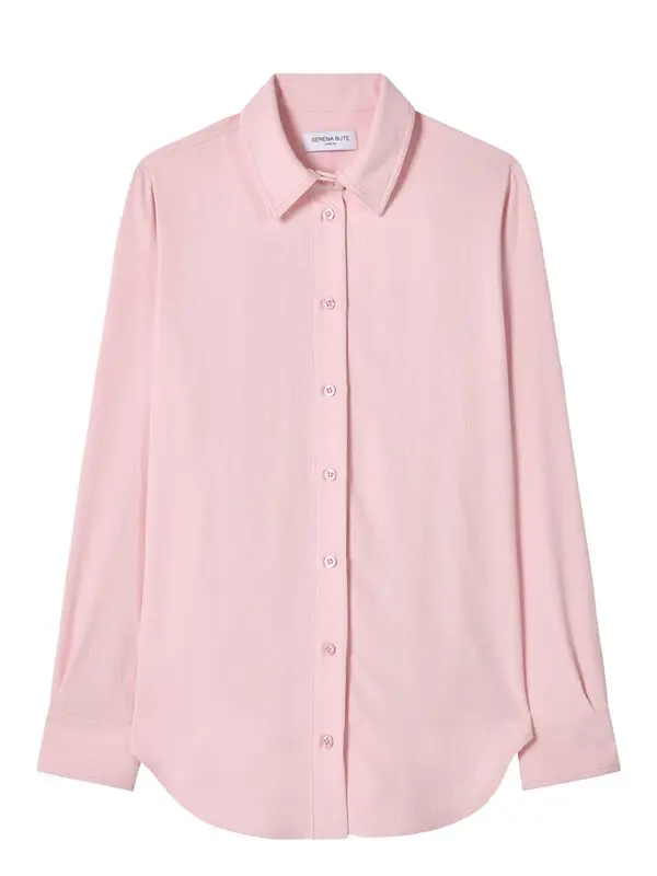 Serena Bute Classic Shirt - Pale Pink