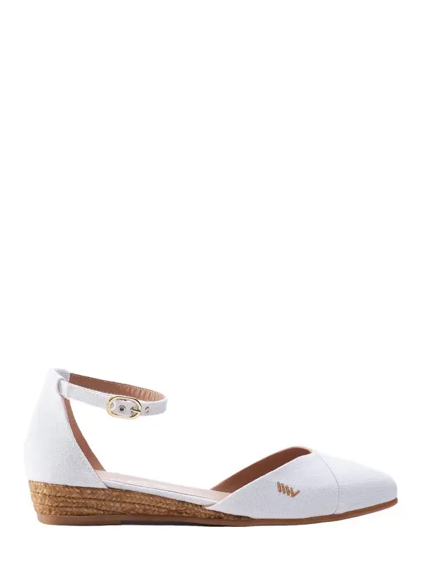 VISCATA Montroig Canvas Espadrille - White