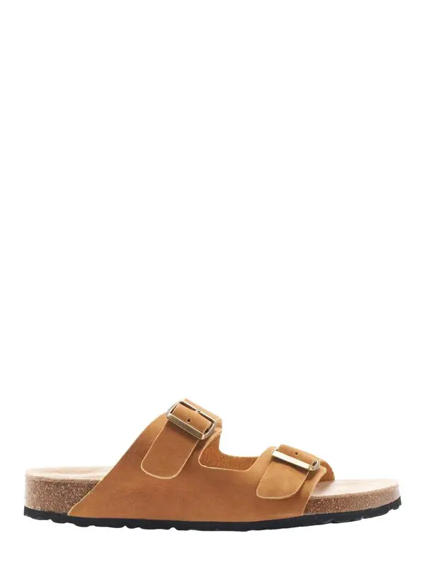 VISCATA Calonge Suede Sandal - Whiskey Brown