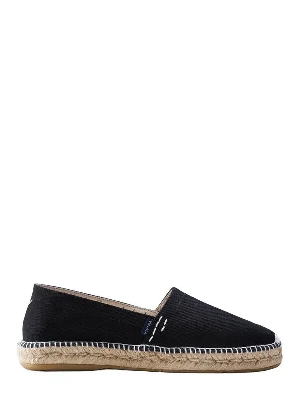 VISCATA Begur Canvas Espadrille - Black