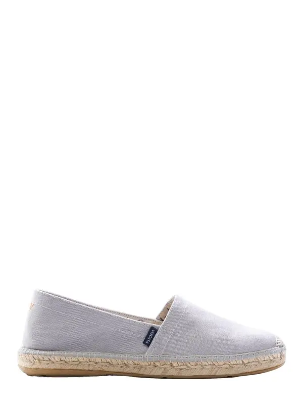 VISCATA Sitges Canvas Espadrilles - Ash Grey