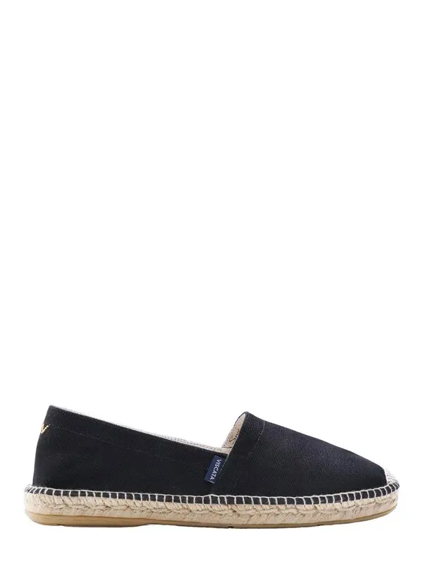 VISCATA Sitges Canvas Espadrilles - Black