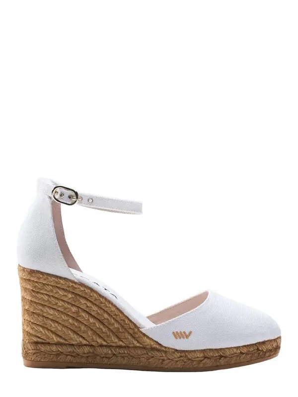 VISCATA Estartit Espadrille Wedges - White
