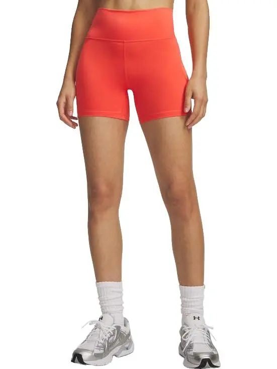 Under Armour Meridian Middy High-waist Bike Shorts - Venom Red//venom Red