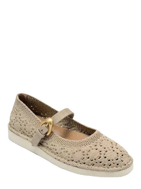 Aerosoles Tamika Knit Mary Jane - Linen/natural Lace