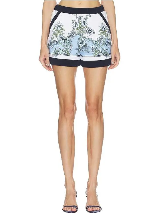 Veronica Beard Tijana Short - Blue Jay Multi