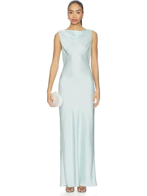 Amanda Uprichard Roslyn Gown - Celadon