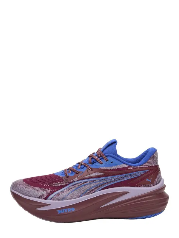 PUMA Running Magmax Nitro 2 Sneaker - Ruby Shimmer/royal Sapphire