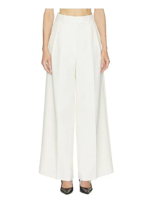 ANINE BING Lou Trouser - Cream