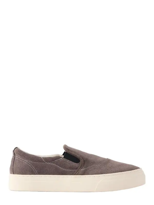 OMNI Lister Suede Slip-on Sneakers - Gray