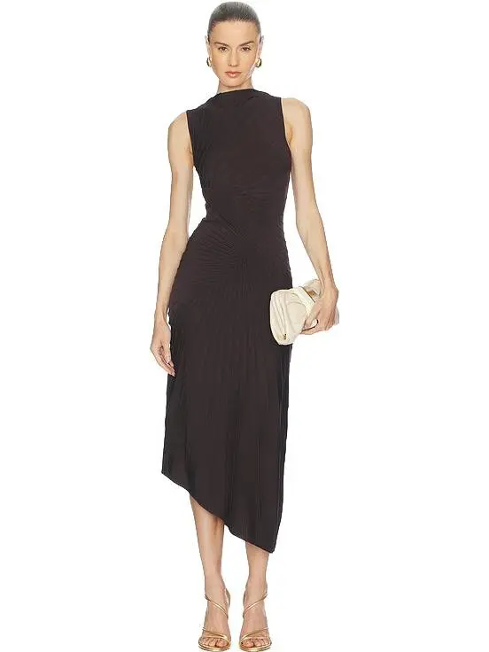 Cult Gaia Fen Dress - Brown