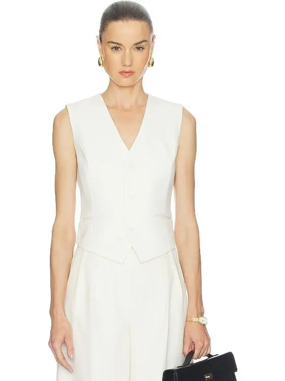 ANINE BING Mario Vest - Cream
