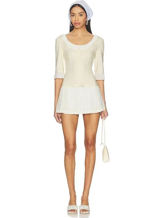AMELIE TEJE Tessa Dress - Yellow