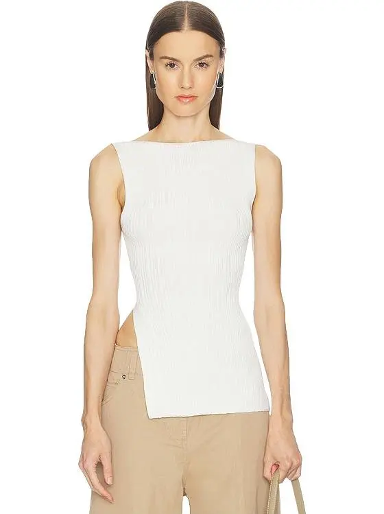 CAMILA COELHO Haylen Top - Ivory
