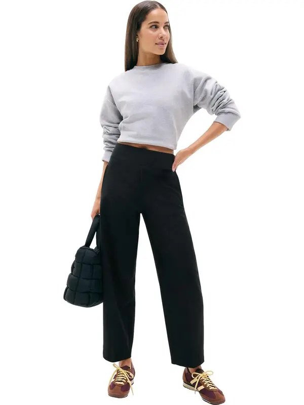 Athleta Endless High Rise Barrel Pant - Black