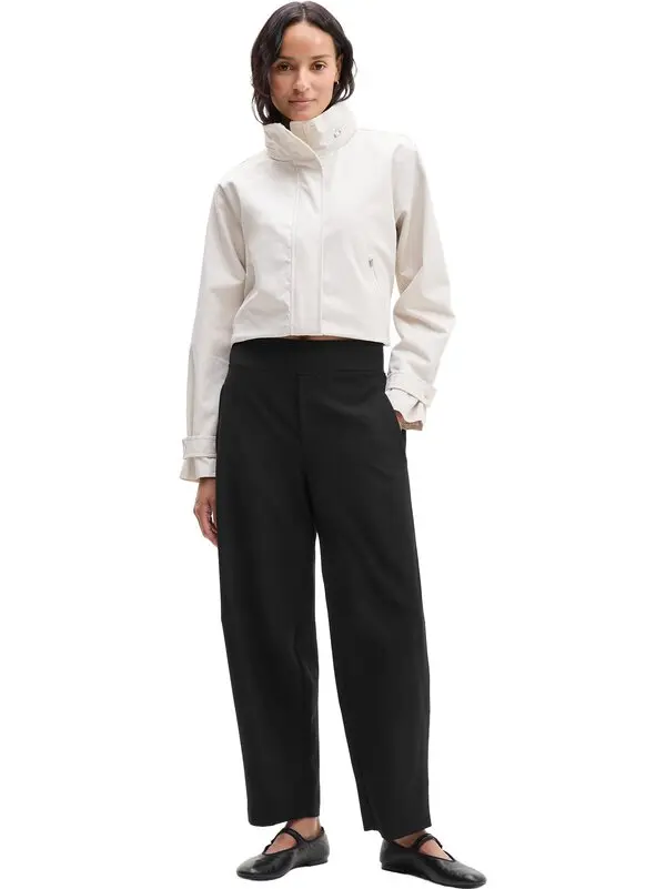 Athleta High Rise Barrel Pant - Black