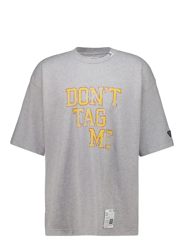 Mihara Yasuhiro Don’t Tag Me Printed T-shirt - Grey