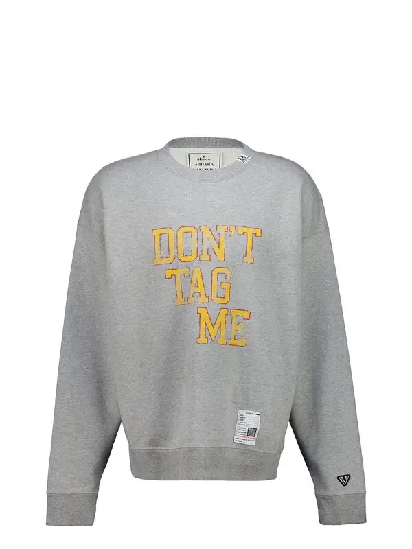 Mihara Yasuhiro Printed Relaxed Sweatshirt - Grey