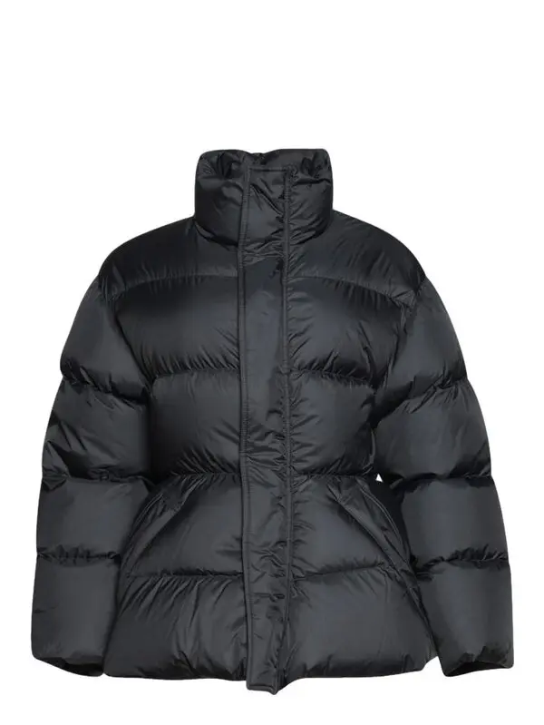 Balenciaga Hourglass Puffer - Black
