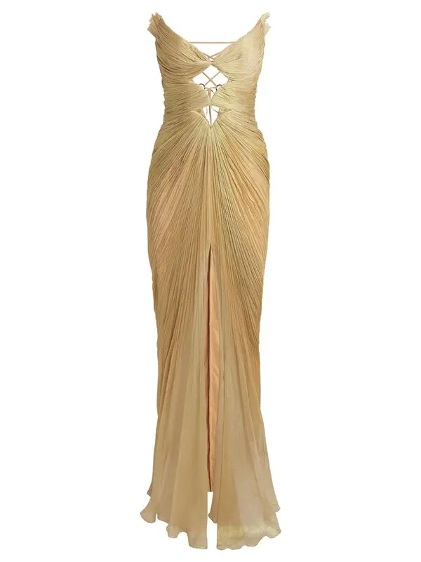 MARIA LUCIA HOHAN Carmen Gown - Orange