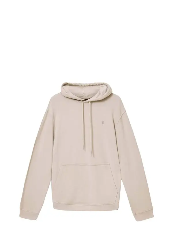 ALLSAINTS Organic Recycled Cotton Asher Hoodie - Brown
