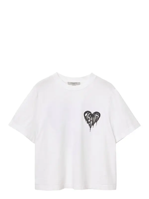 ALLSAINTS Organic Cotton Lisa T-shirt - White