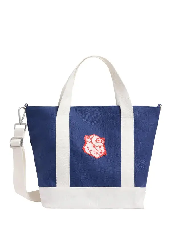 Bonpoint Cotton Tote Bag - Navy