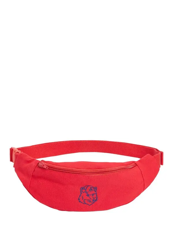 Bonpoint Cotton Embroidered Bag - Red