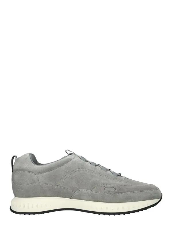John Lobb Suede Stream Elastic Sneakers - Grey
