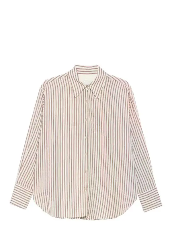 ALYSI Striped Shirt - Neutrals