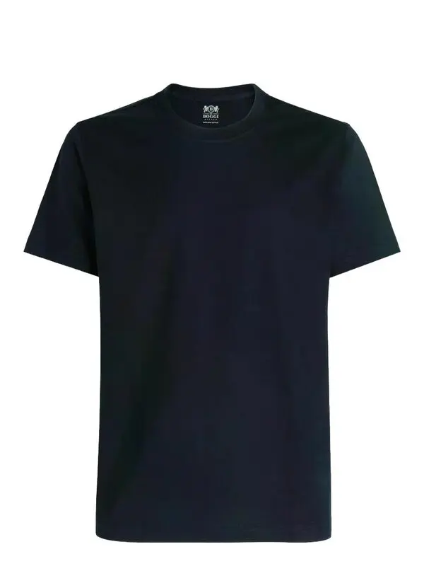 Boggi Milano Pima Cotton T-shirt - Blue