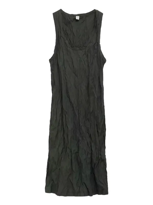 TOTEME Textured Sleeveless Dress - Green