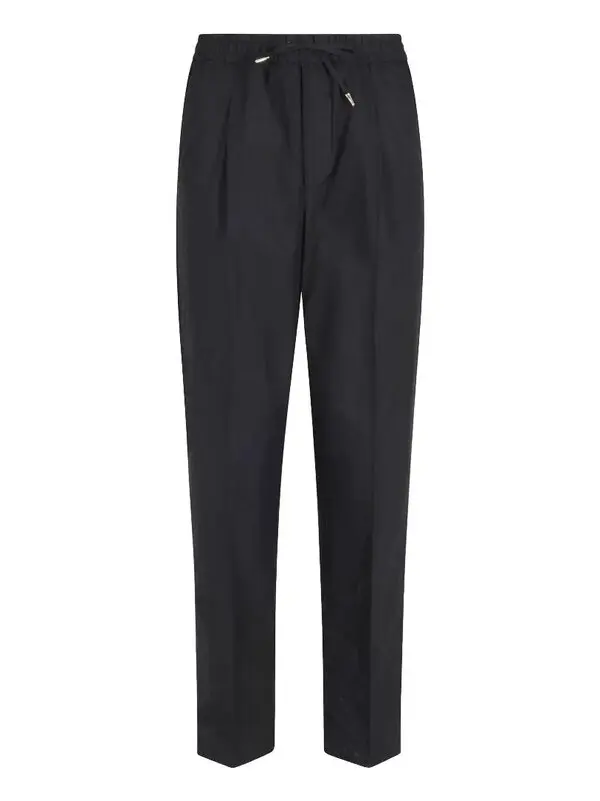 BRIGLIA 1949 Pleated Trousers - Black