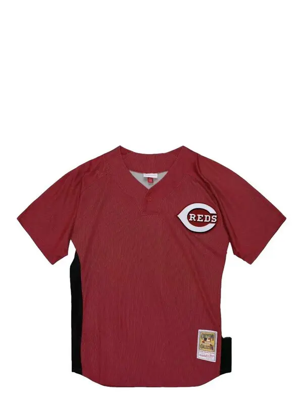 Mitchell & Ness Mlb Cincinnati S 2007 Ken Griffey Jr. Batting Practice Jersey - Red