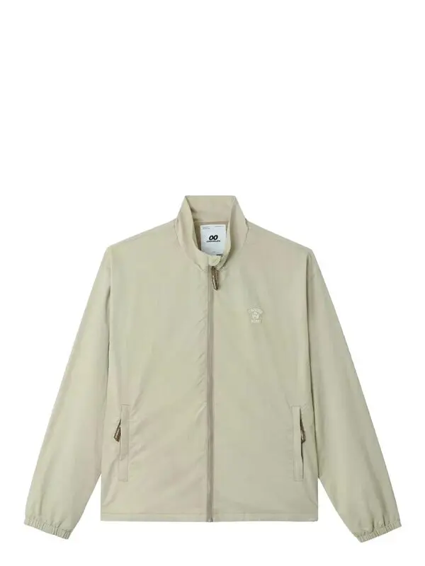CHOCOOLATE Logo-embroidered Zipped Jacket - Neutrals