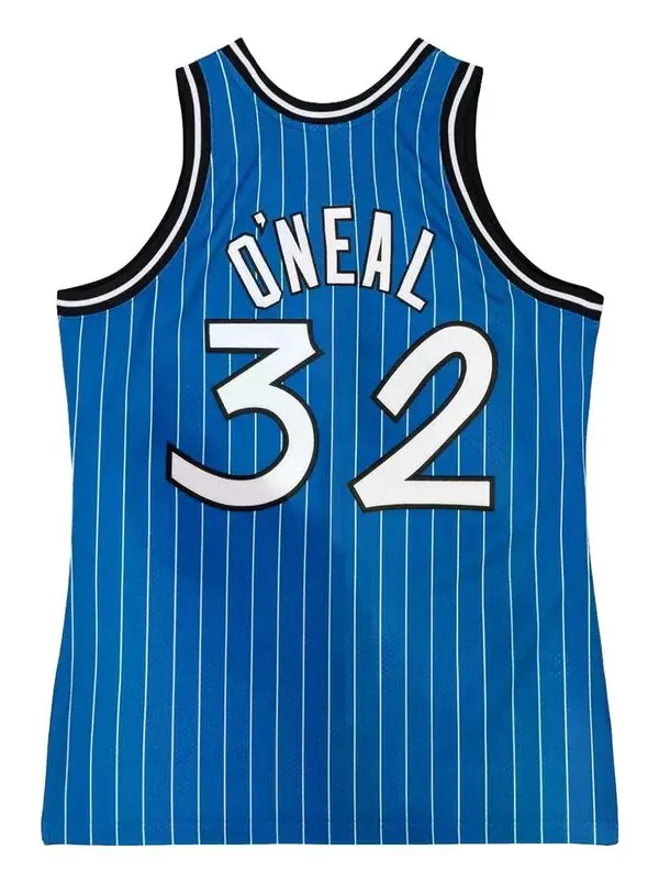 Mitchell & Ness Nba Orlando Magic 94 Shaquille O'neal Authentic Road Jersey Top - Blue