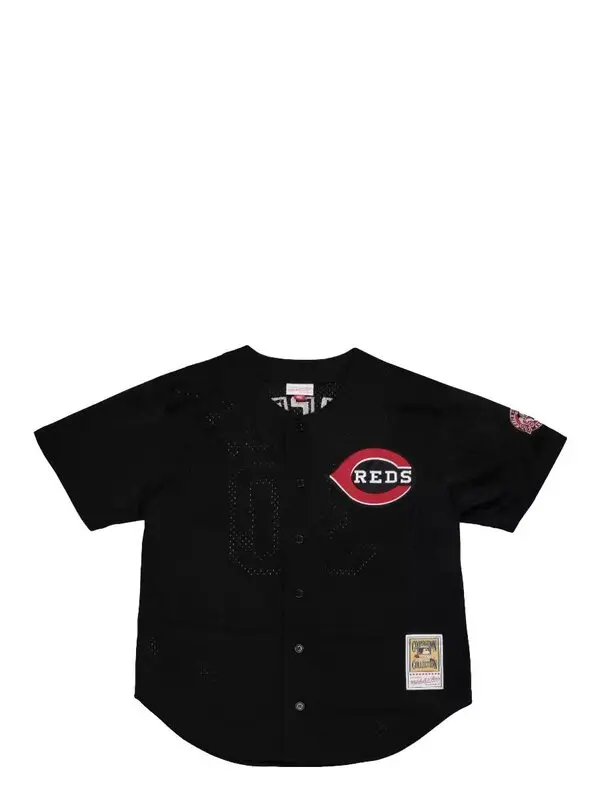 Mitchell & Ness Reds 2000 Ken Griffey Jr. Baseball Jersey - Black