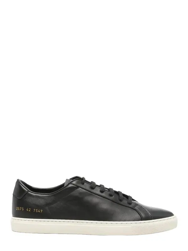 COMMON PROJECTS Leather Sneakers - Black