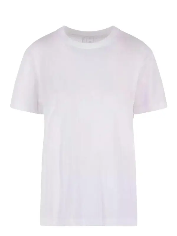 THIBAULT VAN DER STRAETE Crew-neck T-shirt - White