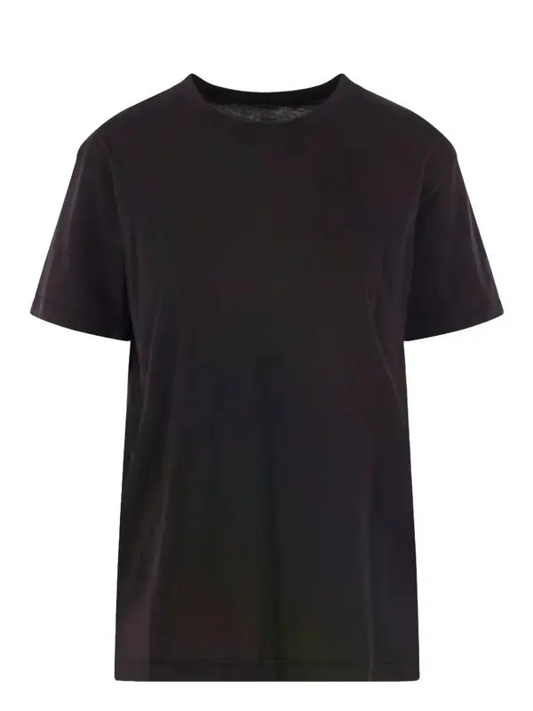 THIBAULT VAN DER STRAETE Crew-neck T-shirt - Black