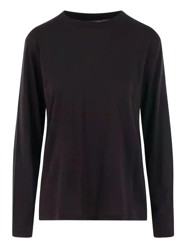 THIBAULT VAN DER STRAETE Long-sleeve T-shirt - Black