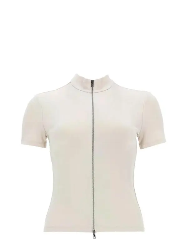 Alexander Wang Zipped Top - Neutrals