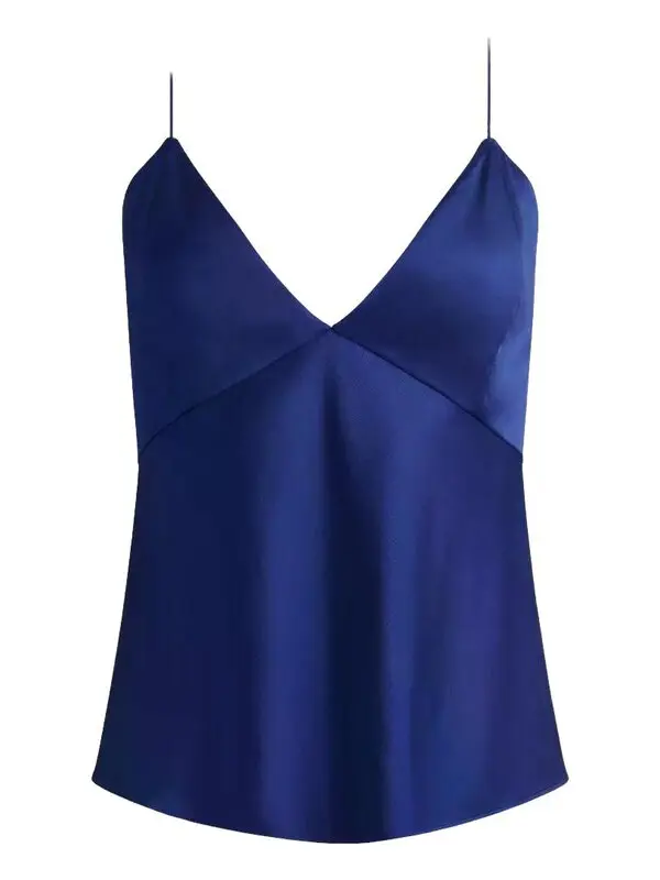 Alice + Olivia Milta V-neck Camisole - Blue