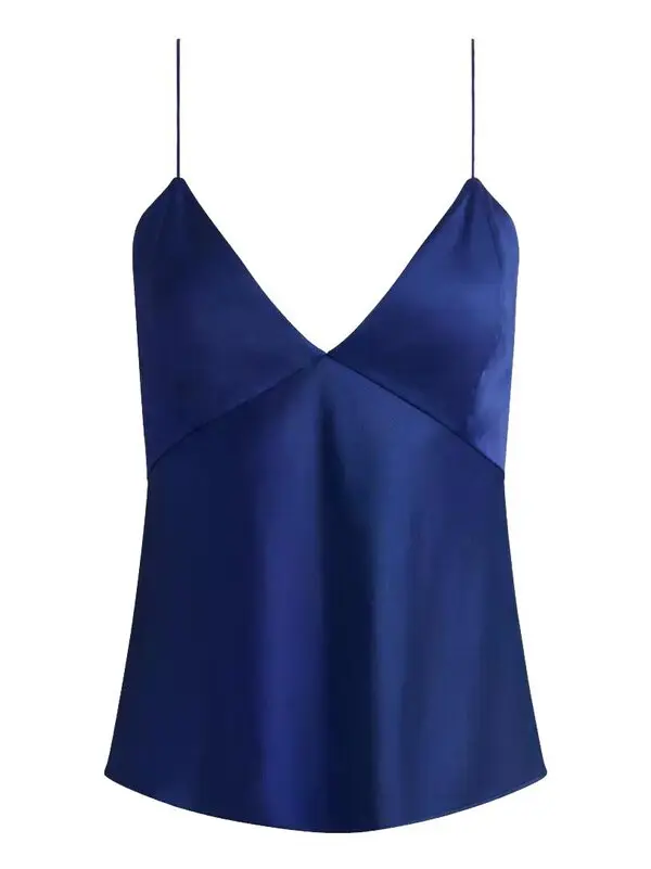 Alice + Olivia Milta V-neck Camisole - Blue