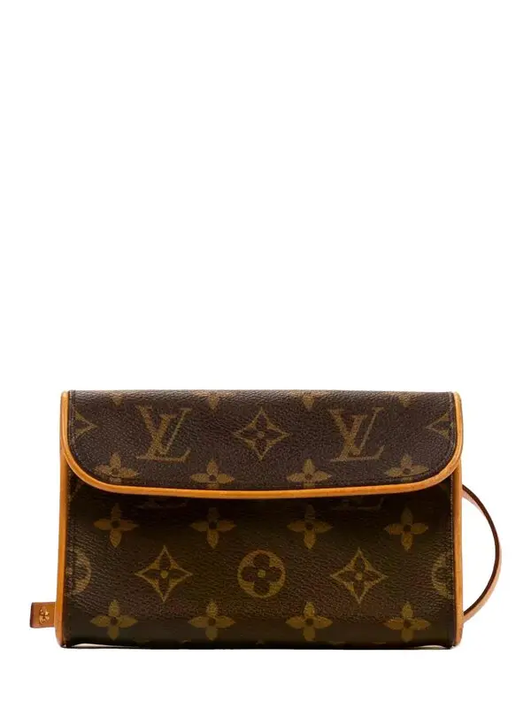LOUIS VUITTON 1990s Monogram Canvas Belt Bag - Brown